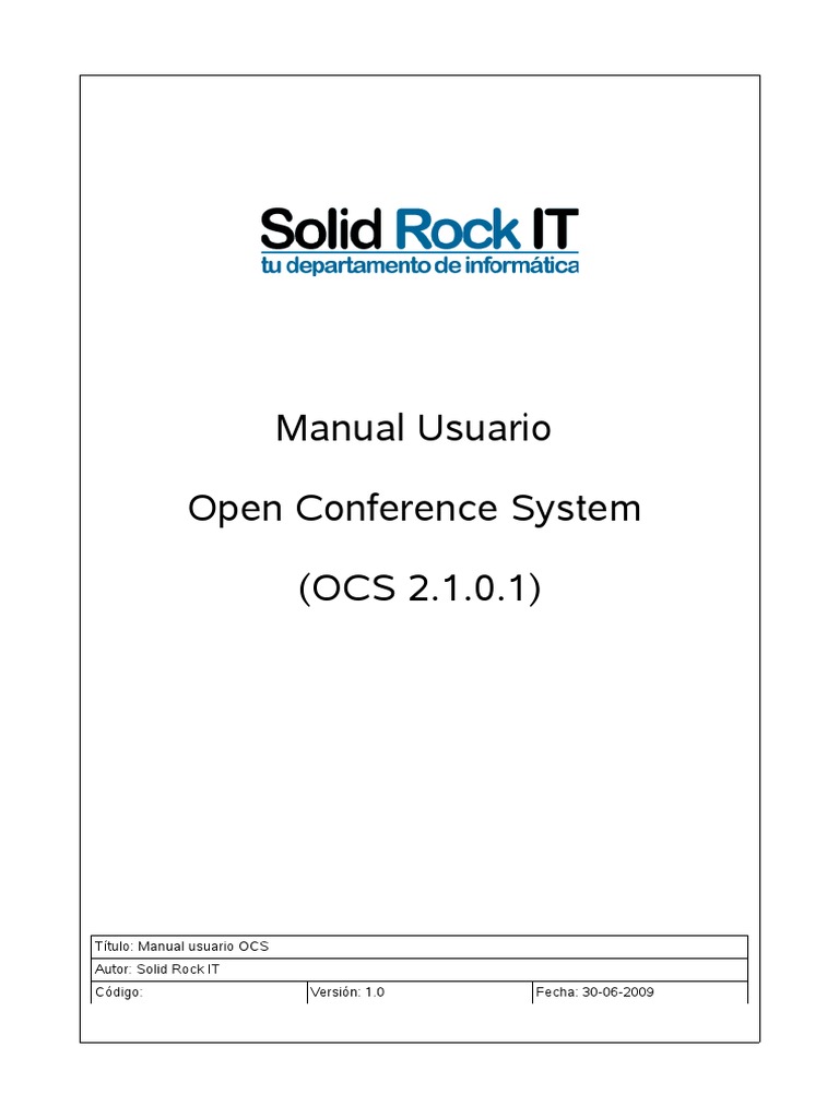 Manual OCS PDF | PDF