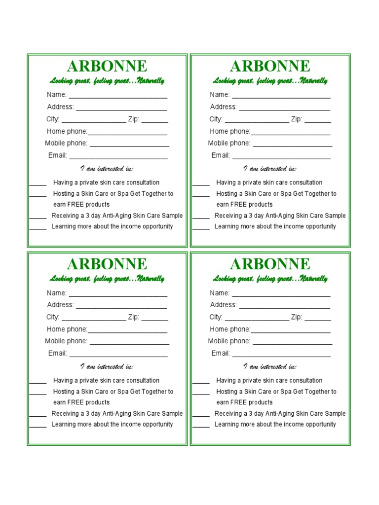 raffle lead slips | Telecommunications | Mobile Technology