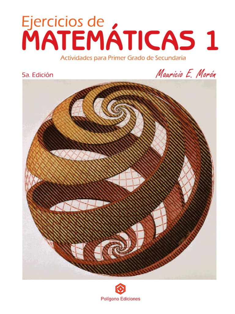 Libro Ejercicios de Matematicas 1 5 Ed Completo Con Portada | PDF ...