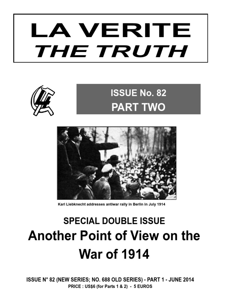 La Verite - The Truth 82 June 2014 Part 2 Final | PDF | Trade Union ...