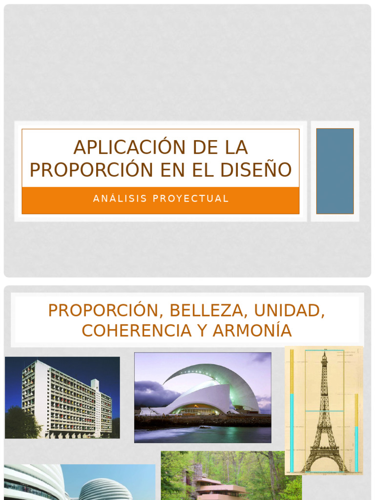 Proporción y Armonía en Diseño Arquitectónico | PDF | Arte