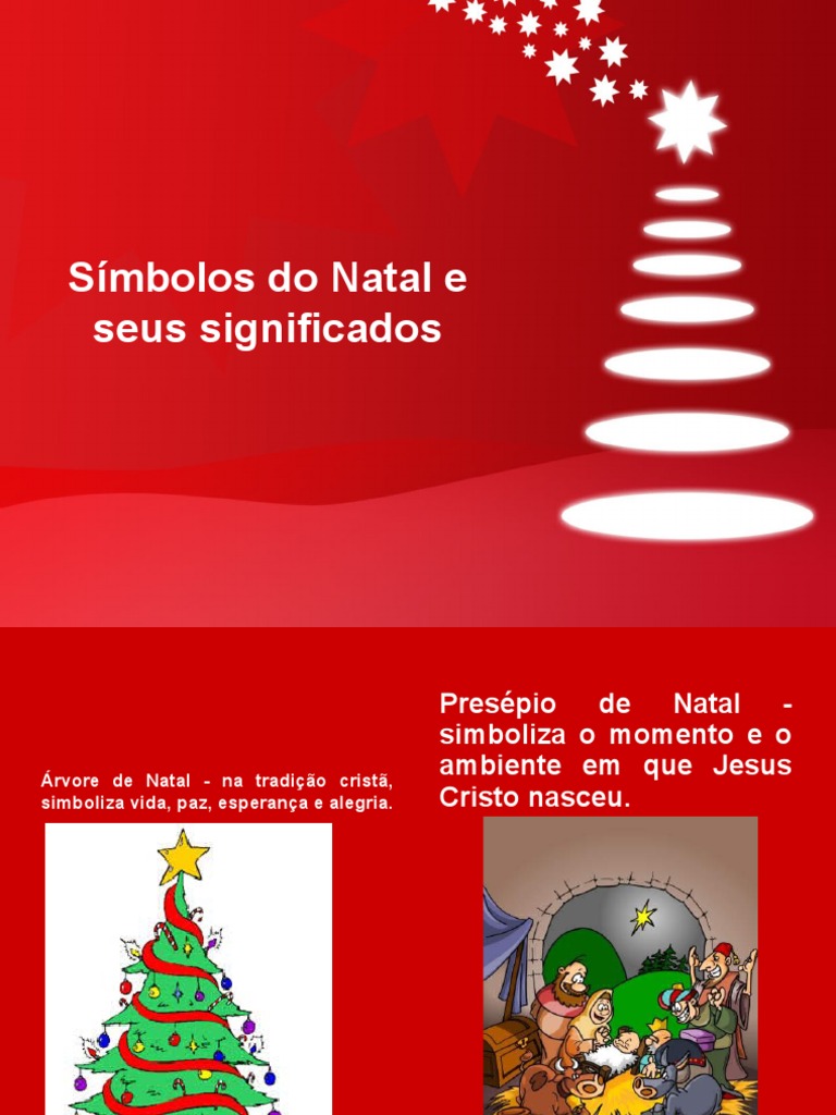 Símbolos Do Natal e Seus Significados | Download grátis PDF | Árvore de ...