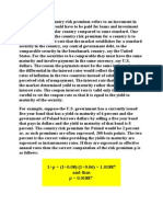 Country Risk Premium Estimates 2024 | PDF | Central America | Bonds ...