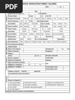 Credit Investigator Verification Report | PDF | Employment | Loans