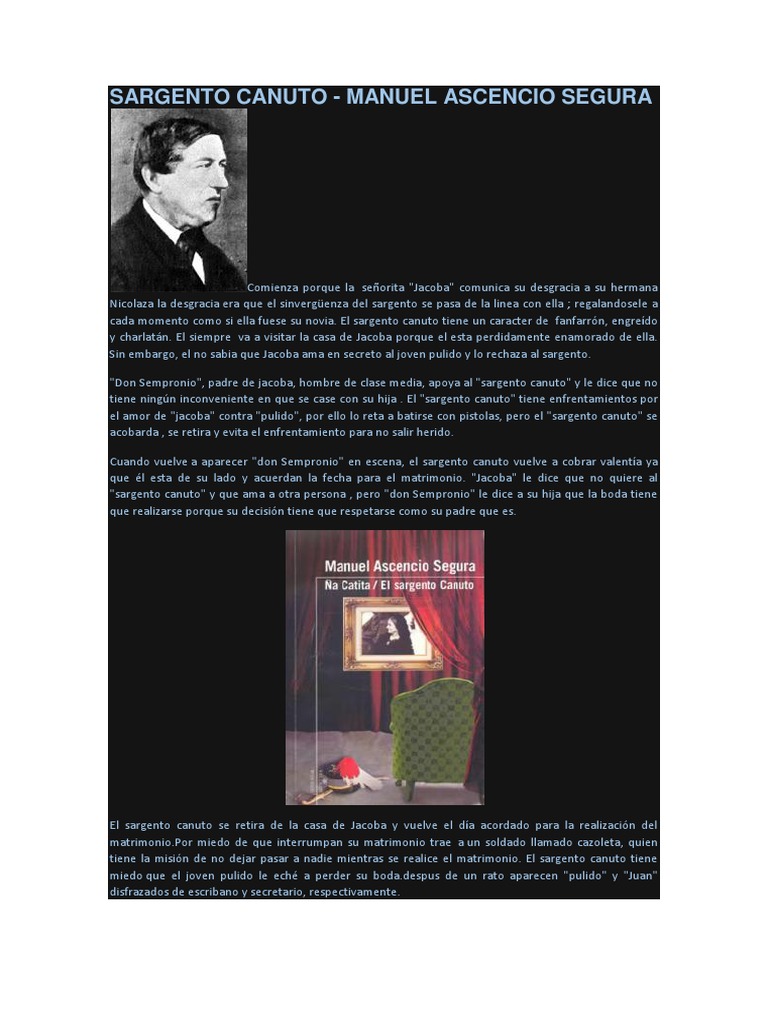 Sargento Canuto | PDF | Teatro