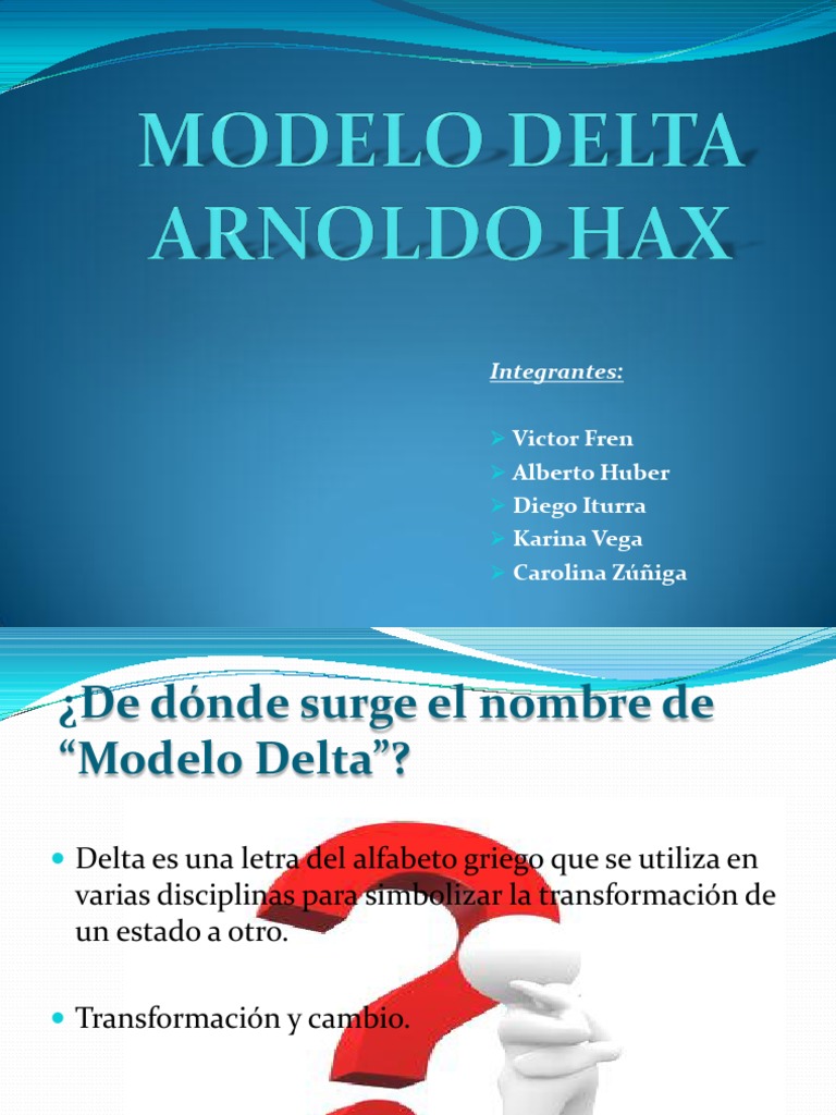 Modelo Delta Final | PDF