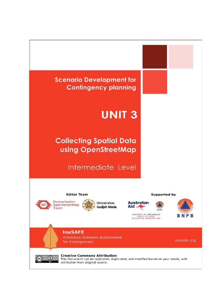 Unit3 Collecting Spatial Data Using OSM Intermediate Level | PDF ...