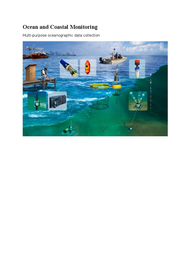 Ocean and Coastal Monitoring | PDF | Social Science | Technology ...