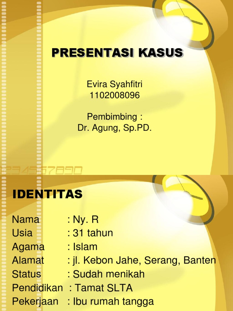 Presentasi Kasus-Sle | PDF