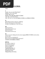 Green Team Cheer and Chant Ideas | PDF