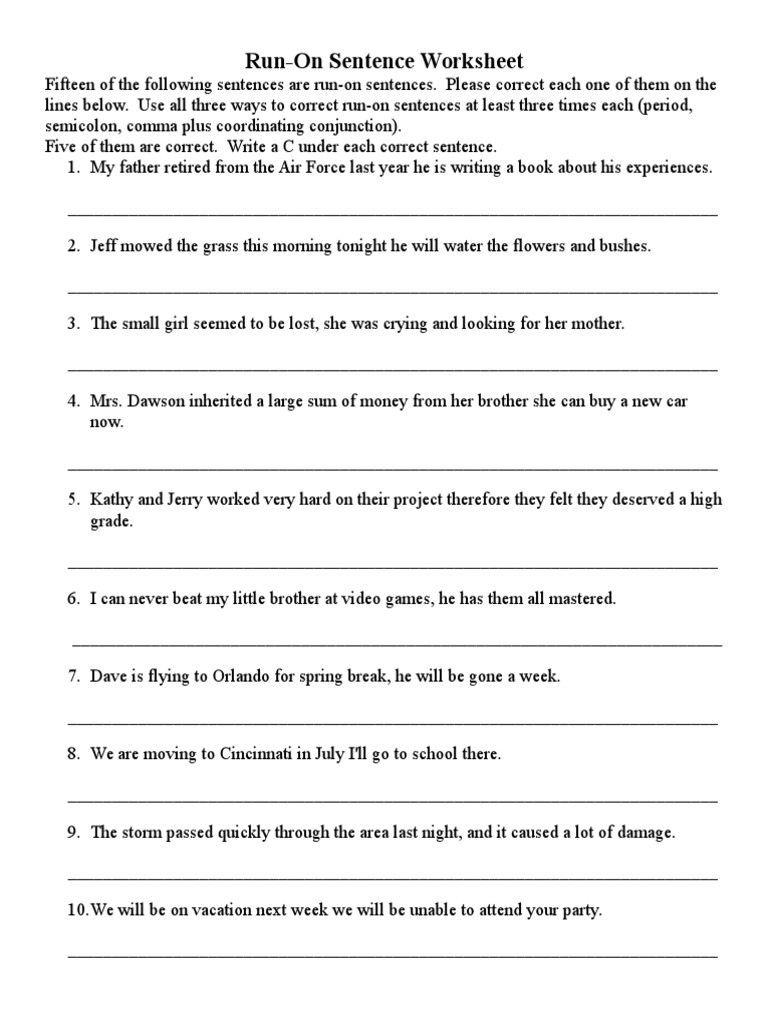 Run-On Sentences Extra Practice | PDF | Albert Einstein | Penguin