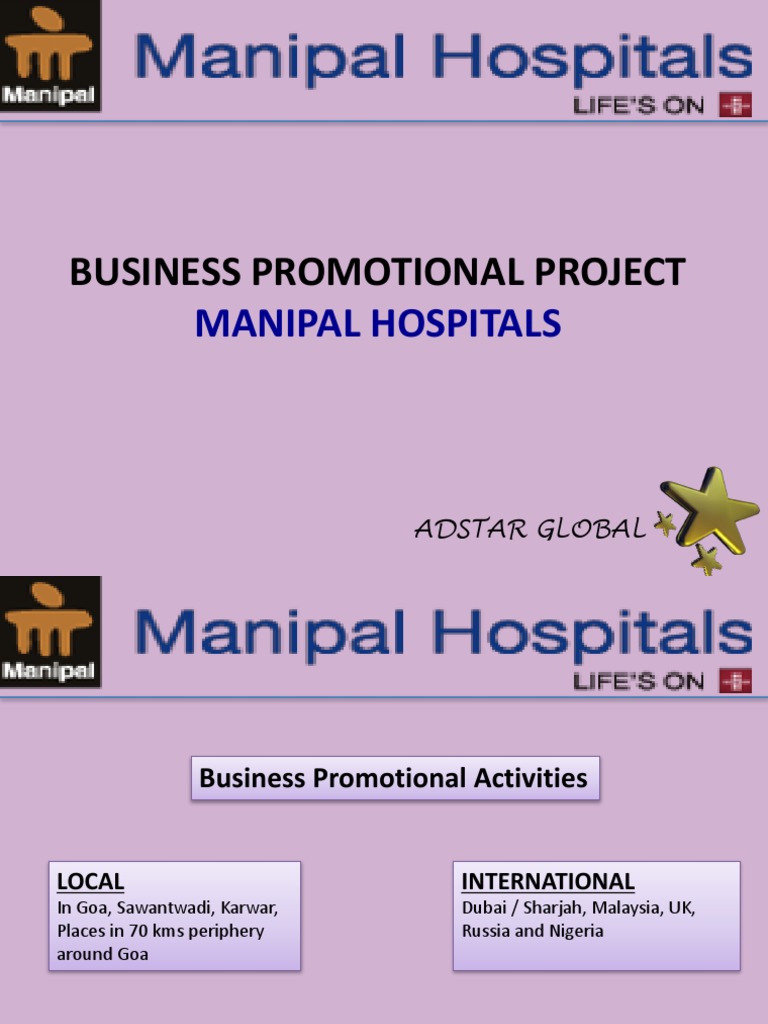 Manipal Hospital Final PPT 2 | PDF | Industries | Service Industries