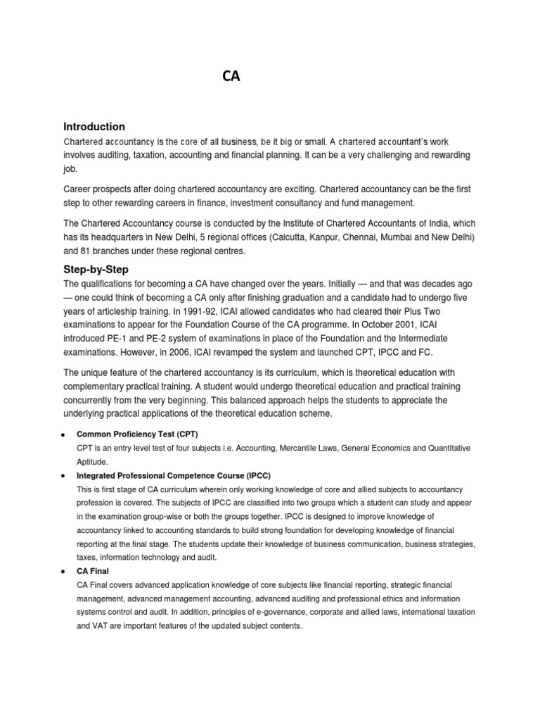 Common Proficiency Test (CPT) | PDF | Accounting | Business