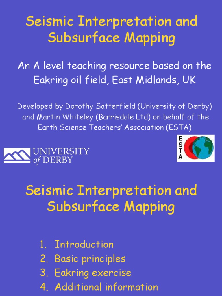 Seismic Interpretation Exercise Guide | PDF | Reflection Seismology ...