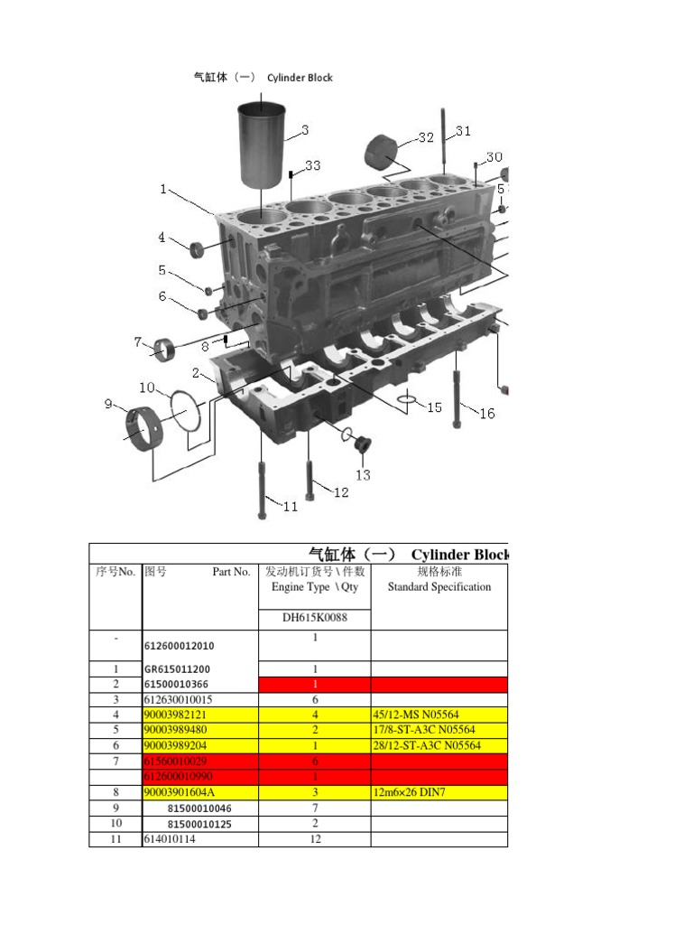 Manual Weichai WD 615.46 - Euro II | PDF | Washer (Hardware) | Machines