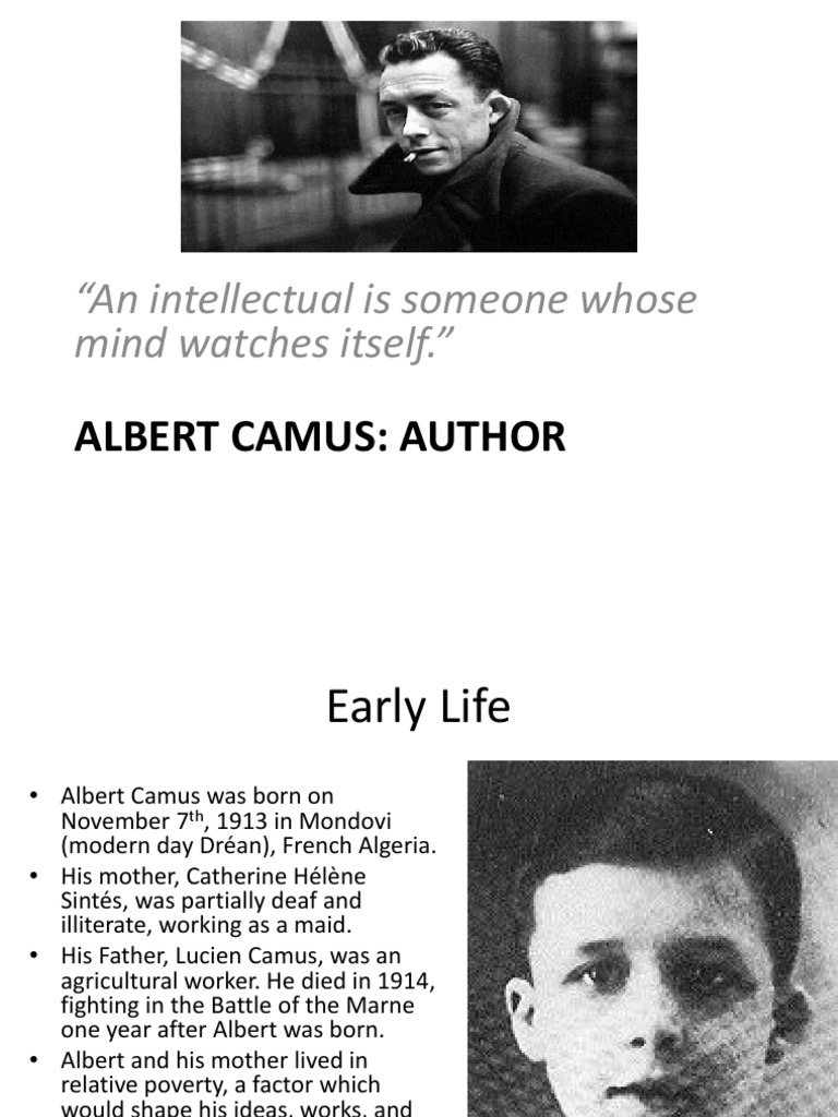 Albert Camus | Albert Camus | Philosophical Science
