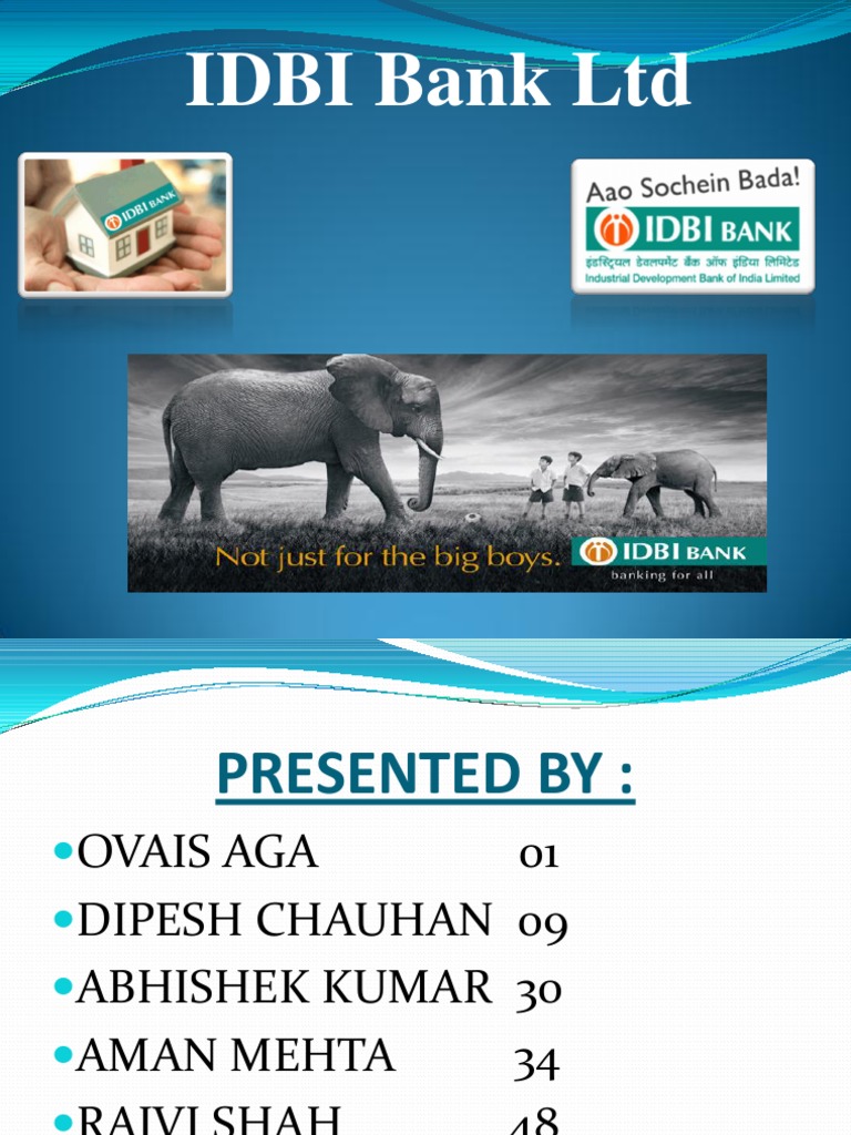 Idbi Bank | PDF | Banks | Banking