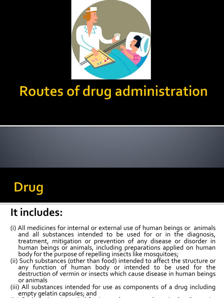 Routes of Drug Administration | Injection (Medicine) | Topical Medication