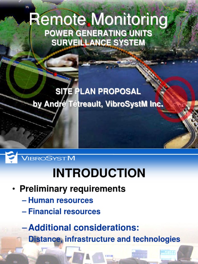 Remote Monitoring: Power Generating Units Surveillance System | PDF ...