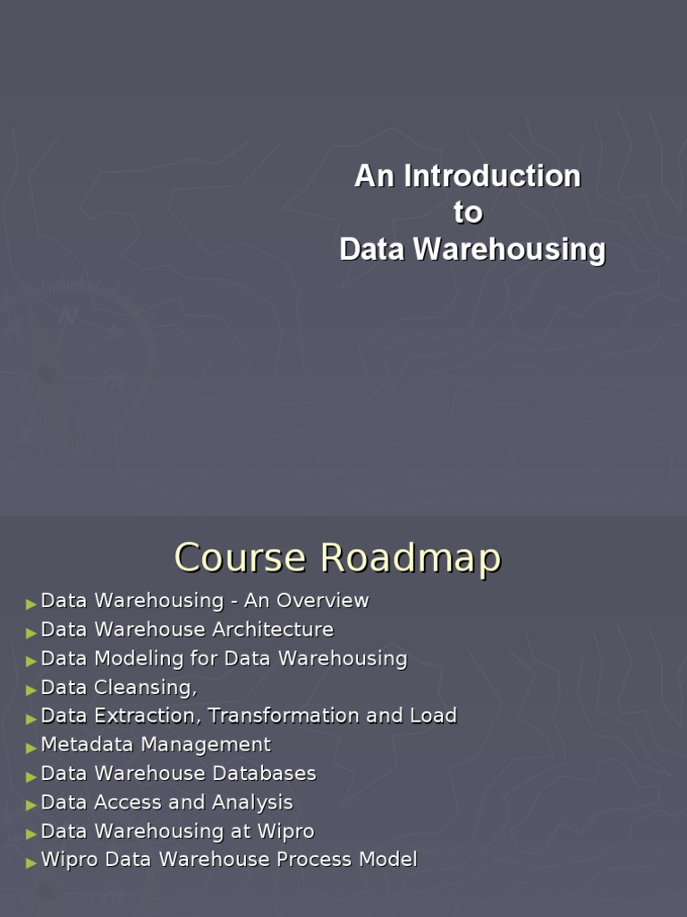 An Introduction To Data Warehousing | PDF | Data Warehouse | Databases