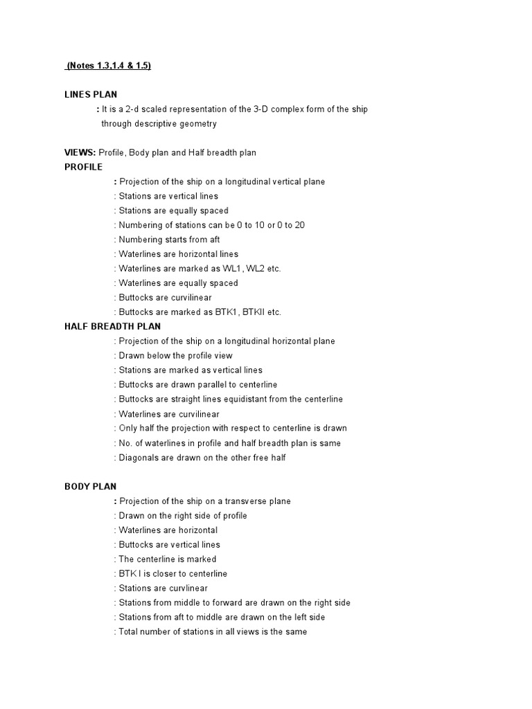 Lines Plan | PDF | Applied And Interdisciplinary Physics | Civil ...