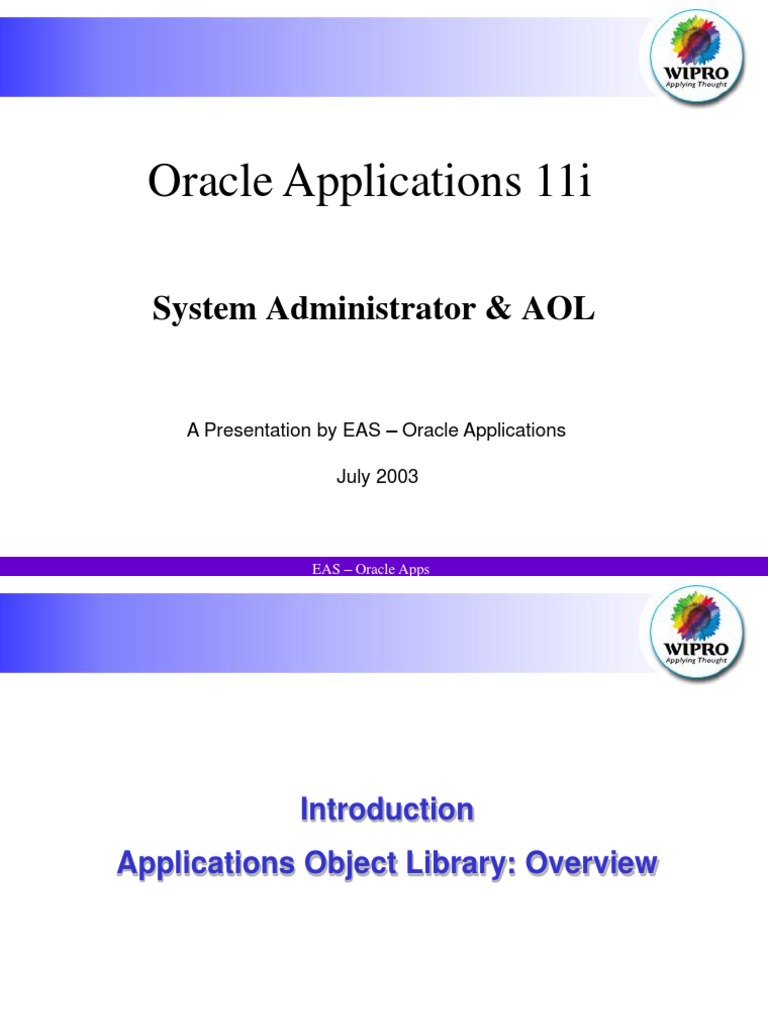 Sysadmin And Aol Pdf Oracle Database Subroutine
