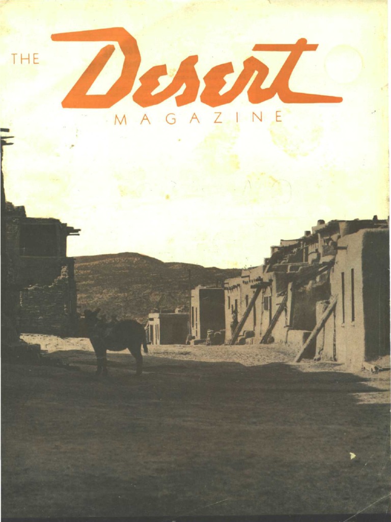 195011 Desert Magazine 1950 November | Nature