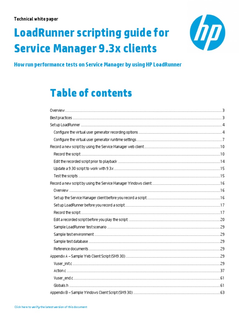 LoadRunner Scripting Guide | PDF | Hypertext Transfer Protocol | Windows Registry