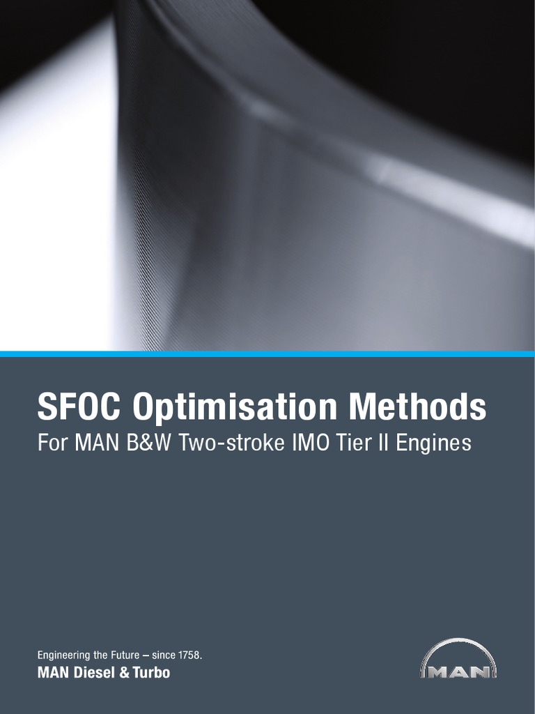 SFOC Optimization Methods - For MAN B&W Two-Stroke IMO Tier II Engines ...