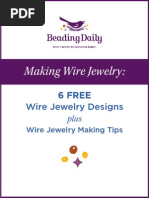 Exquisite Wire Wrapping Tutorials | PDF | Wire | Necklace