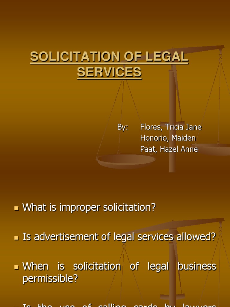 14 Solicitation | Practice Of Law | Lawyer | Free 30-day Trial | Scribd