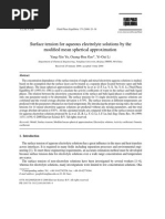 Surface Tension Lab Report | PDF | Surface Tension | Solution