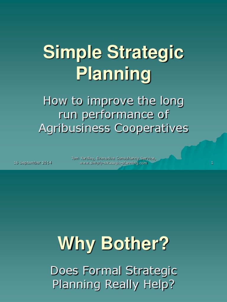 Agribusiness Cooperative Strategy | PDF | Cooperative | Swot Analysis