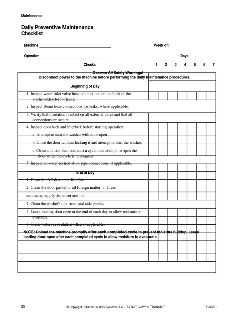 Maintenance | PDF | Washing Machine | Mechanical Engineering