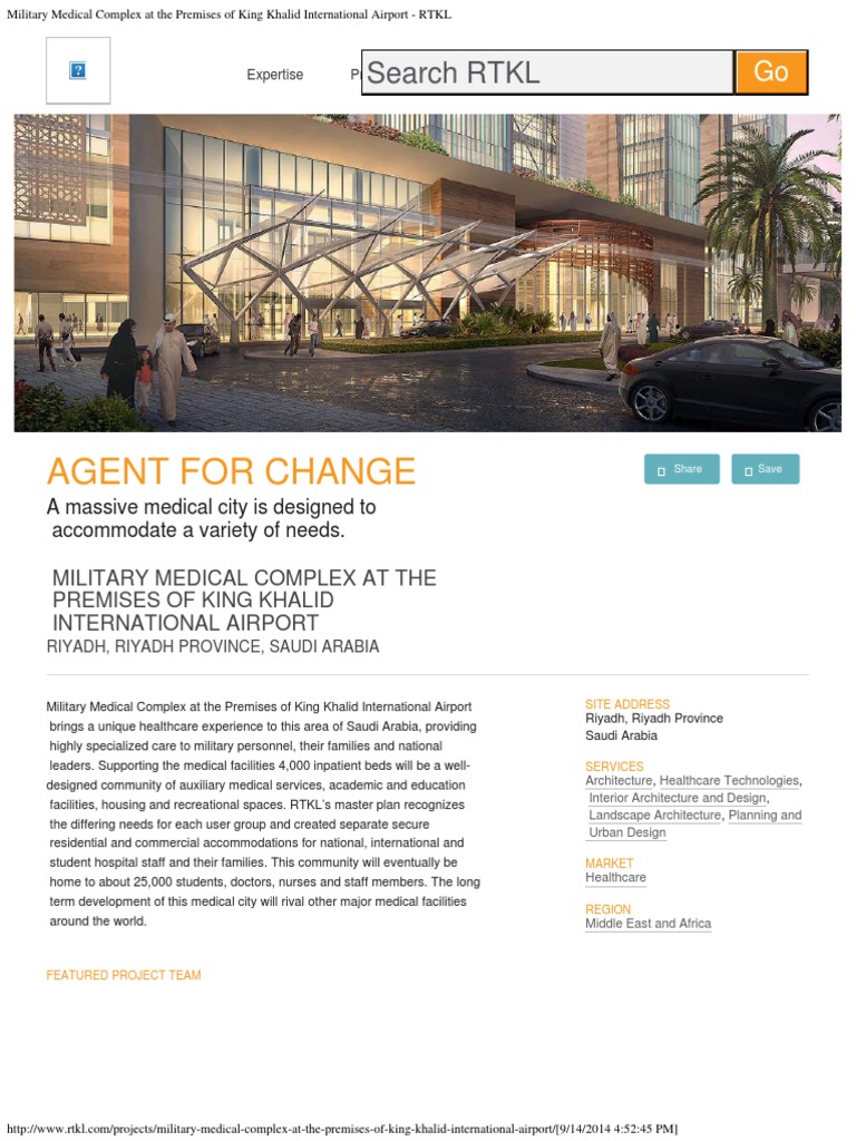 Military Medical Complex at The Premises of King Khalid International ...