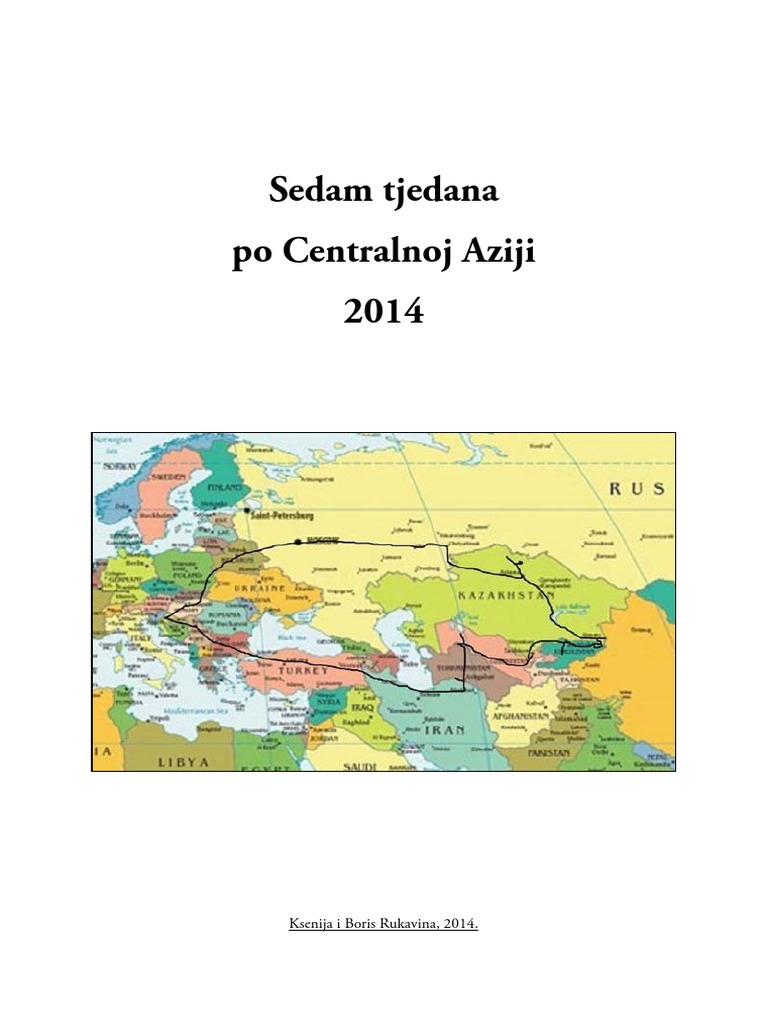 Sedam Tjedana Centralne Azije 2014 | PDF