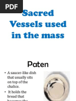 Items Used at Mass | PDF | Mass (Liturgy) | Eucharist