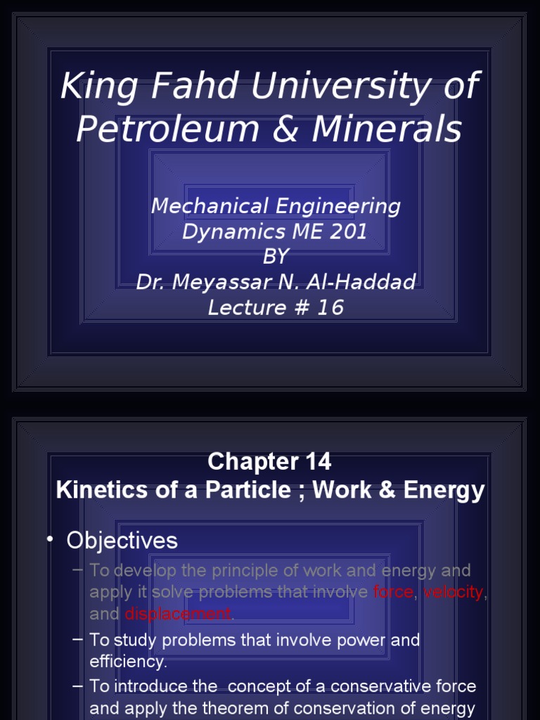 Dynamics: Work & Energy Concepts | PDF | Trigonometric Functions | Force