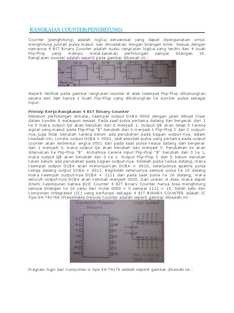 Rangkaian Counter | PDF