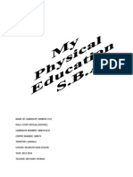 PE SBA Guidelines for Students | PDF | Human Communication