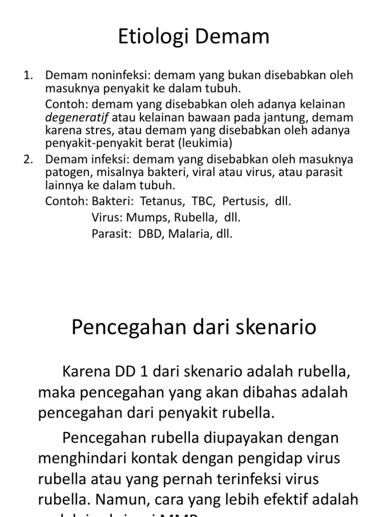 Jenis dan Pencegahan Demam | PDF | Kesehatan Holistik
