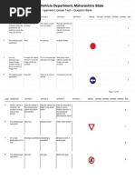 Class-4-Knowledge-Test-Alberta 2 | PDF | Brake | Headlamp