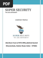 Security Service Proposal Template | PDF | Security Guard | Police