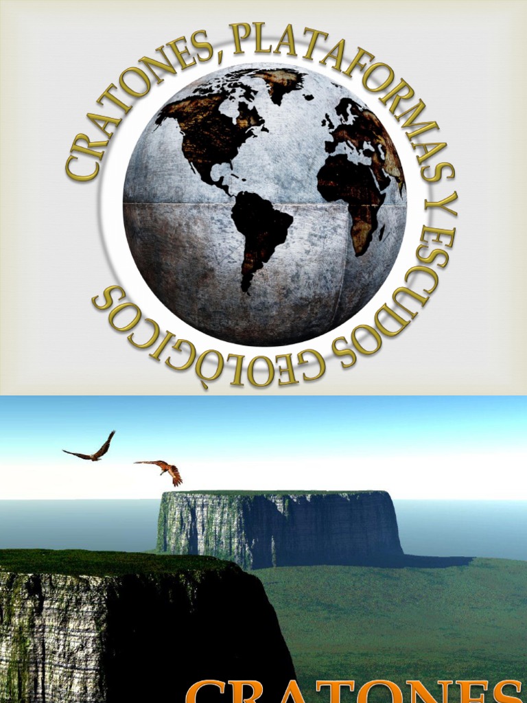 1 Cratones Plataformas y Escudos | PDF | Ciencias de la Tierra | Geología