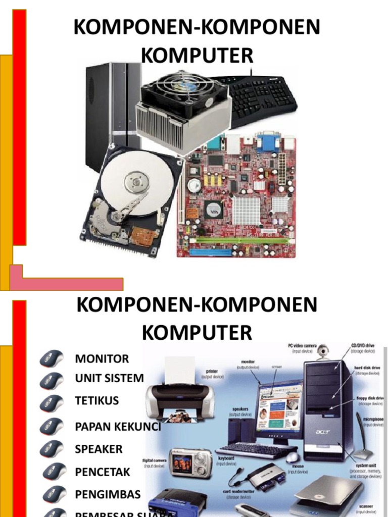 Komponen - Komponen Komputer | PDF