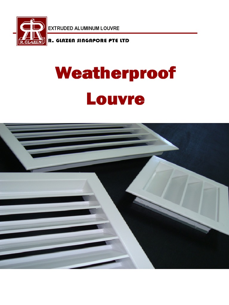 Weatherproof Louvre | PDF