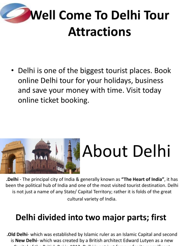 Delhi Sightseeing Tour | PDF | Tourism And Leisure