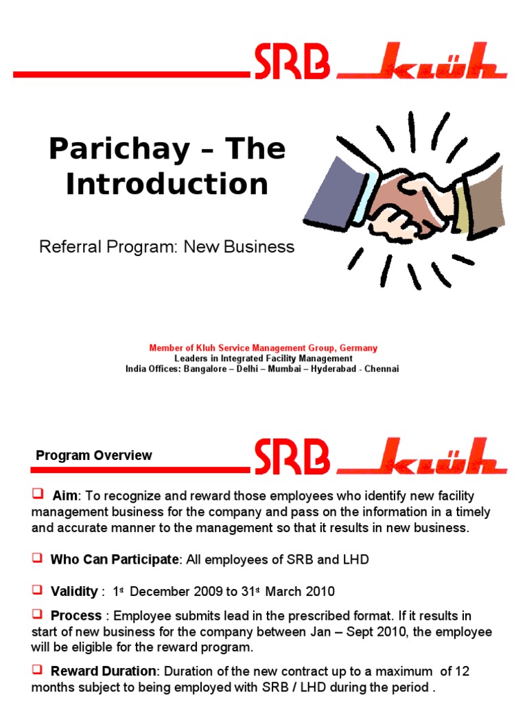 Parichay. Referral Program | PDF | Employment | Government Finances