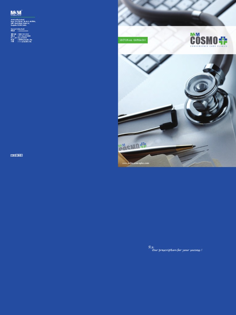 Cosmo Plus Brochure 20140514093327 | PDF | Pharmacy | Health Care