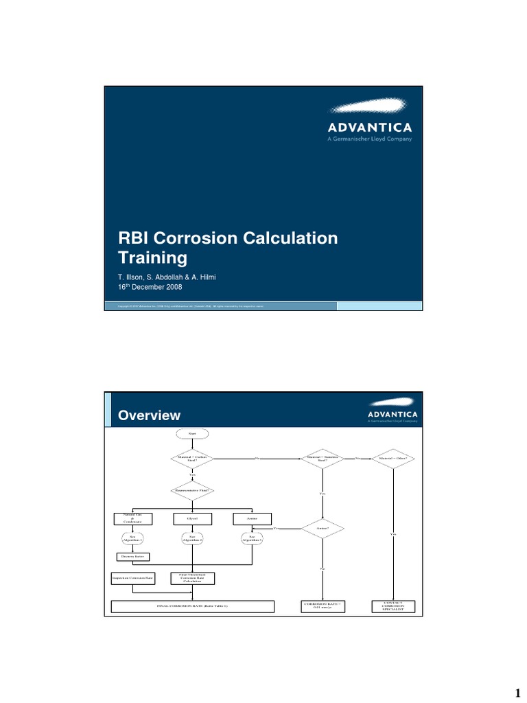 RBI Corrosion Calculation Day2 | PDF | Fracture | Corrosion